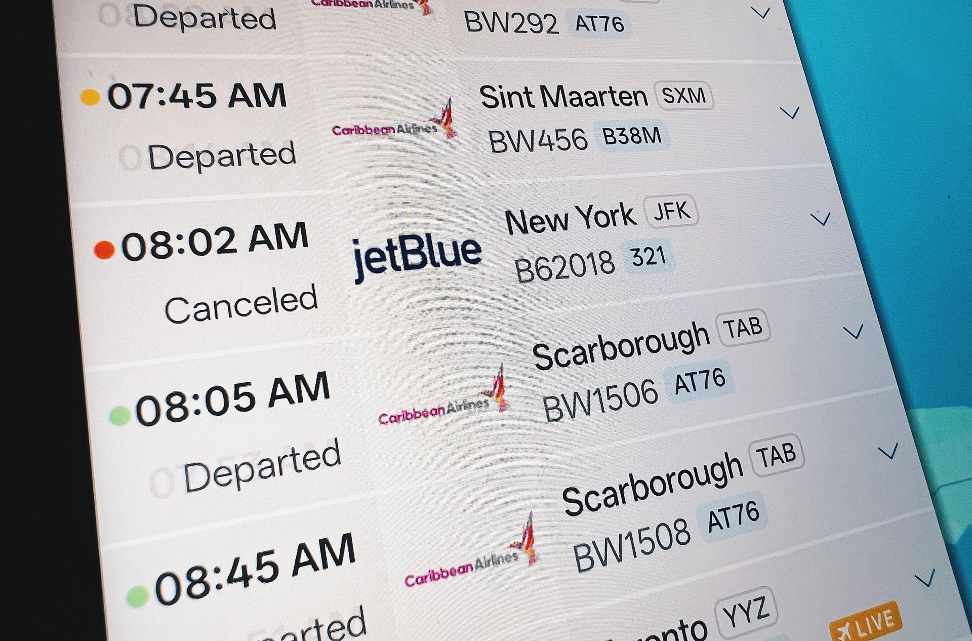 American carriers cancel Caribbean flights amid U.S. military ...